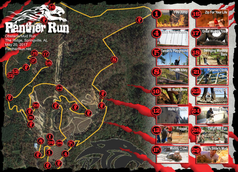 What is Panther Run? | Panther Run 5k Mud Run Obstacle Race - Birmingham Alabama